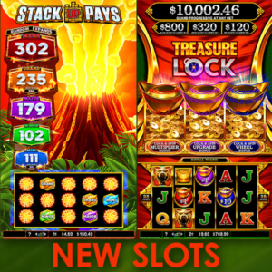 New Slots: Treasure Lock & Stack Up Pays - Lucky Eagle Casino and Hotel